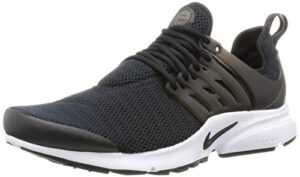 nike womens air presto black/black/white running shoe sz, 11 b(m) us