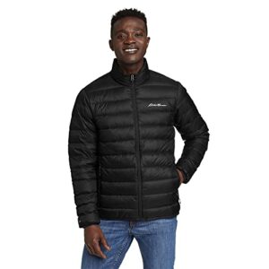 eddie bauer men's cirruslite down jacket, black, xx-large, tall