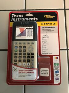 texas instruments ti-84 plus ce graphing calculator, gold