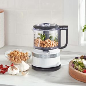 KitchenAid KFC3516WH 3.5 Cup Food Chopper, White