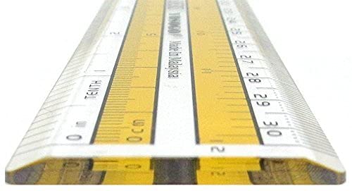 6 inch Rulers | 15 cm Rulers | Transparent Plastic Ruler | Pack of 12 of Premium Quality Rulers | Yellow, Green, Red and Blue