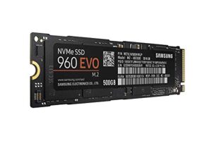 samsung 960 evo 500gb solid state drive (mz-v6e500bw) m.2 nvme,hybrid drive