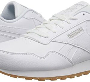 Reebok Women's Classic Harman Run Sneaker, White/Gum, 7.5