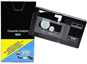 cassette adaptor camcorders svhs vhs-c to vhs original sealed factory