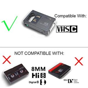 Cassette Adaptor camcorders svhs VHS-C to vhs ORIGINAL sealed factory