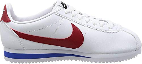 Nike Women's Running Shoes, White White Varsity Red Varsity Royal, 3.5 Big Kid