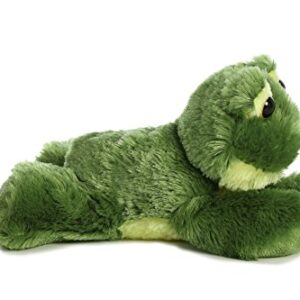 Aurora® Adorable Mini Flopsie™ Frolick Frog Stuffed Animal - Playful Ease - Timeless Companions - Green 8 Inches