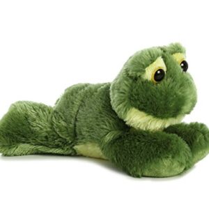 Aurora® Adorable Mini Flopsie™ Frolick Frog Stuffed Animal - Playful Ease - Timeless Companions - Green 8 Inches