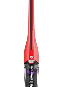 Dirt Devil Power Swerve Pet, Lightweight Cordless Stick Upright Vacuum Cleaner, For Carpet and Hard Floors, BD22052, Red