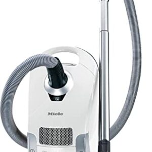 Miele Compact C1 Pure Suction Powerline Canister Vacuum, Lotus White