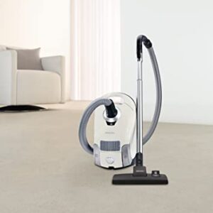 Miele Compact C1 Pure Suction Powerline Canister Vacuum, Lotus White