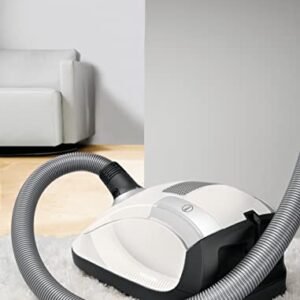 Miele Compact C1 Pure Suction Powerline Canister Vacuum, Lotus White