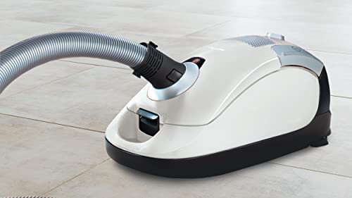 Miele Compact C1 Pure Suction Powerline Canister Vacuum, Lotus White