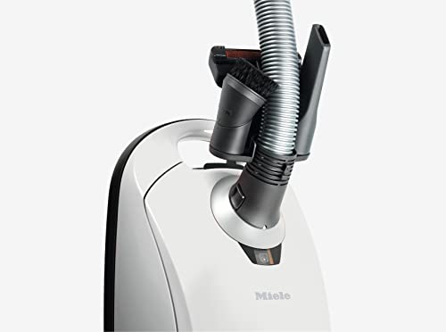 Miele Compact C1 Pure Suction Powerline Canister Vacuum, Lotus White