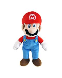 little buddy super mario all star collection 1414 mario stuffed plush, multicolored,9.5"