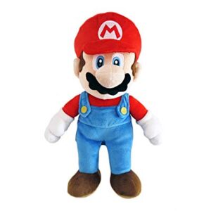 Little Buddy Super Mario All Star Collection 1414 Mario Stuffed Plush, Multicolored,9.5"