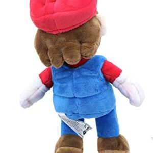 Little Buddy Super Mario All Star Collection 1414 Mario Stuffed Plush, Multicolored,9.5"