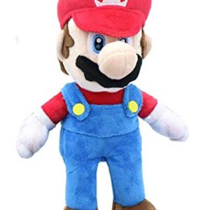 Little Buddy Super Mario All Star Collection 1414 Mario Stuffed Plush, Multicolored,9.5"