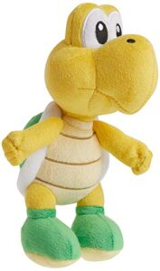 little buddy super mario all star collection 1425 koopa troopa stuffed plush, 7",multi-colored