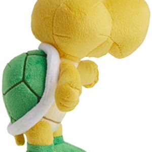 Little Buddy Super Mario All Star Collection 1425 Koopa Troopa Stuffed Plush, 7",Multi-Colored