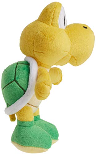 Little Buddy Super Mario All Star Collection 1425 Koopa Troopa Stuffed Plush, 7",Multi-Colored