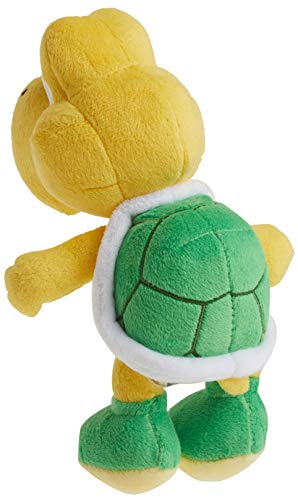 Little Buddy Super Mario All Star Collection 1425 Koopa Troopa Stuffed Plush, 7",Multi-Colored