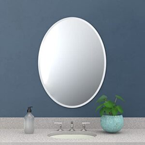 Gatco Beveled Easy Mount Mirror, 32" H x 24" W, Silver