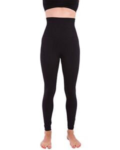 homma activewear thick high waist tummy compression pants slimming body yoga leggings postpartum pants black s