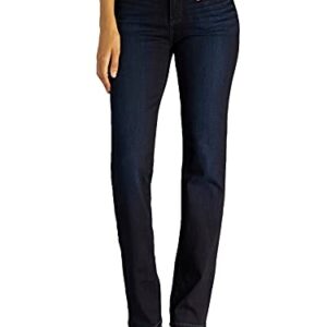 Lee Women's Ultra Lux Comfort with Flex Motion Straight Leg Jean Niagara 12 Long