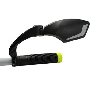 Hafny NEW Handlebar Bike Mirror, HD,Blast-resistant, Glass Lens, HF-MR095 (Anti-glare left)