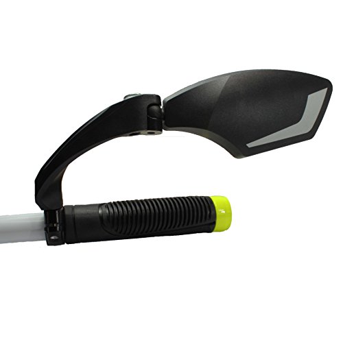 Hafny NEW Handlebar Bike Mirror, HD,Blast-resistant, Glass Lens, HF-MR095 (Anti-glare left)