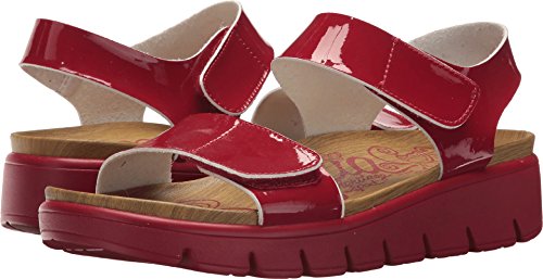 Alegria Playa Womens Sandal Duo Red Patent 6 M US