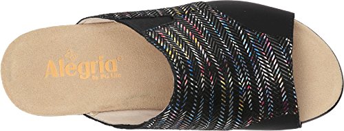 New Alegria Women's Ryli Slide Sandal Chained Gold 38