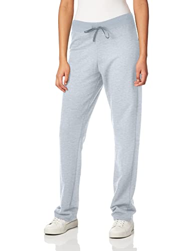 Fruit of the Loom Women's Crafted Comfort Sweatshirts, Pants, & Tri-Blend Tees, French Terry Open Bottom-Athletic Heather, X-Large