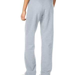 Fruit of the Loom Women's Crafted Comfort Sweatshirts, Pants, & Tri-Blend Tees, French Terry Open Bottom-Athletic Heather, X-Large