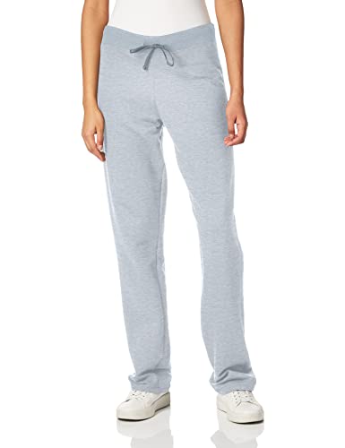 Fruit of the Loom Women's Crafted Comfort Sweatshirts, Pants, & Tri-Blend Tees, French Terry Open Bottom-Athletic Heather, X-Large