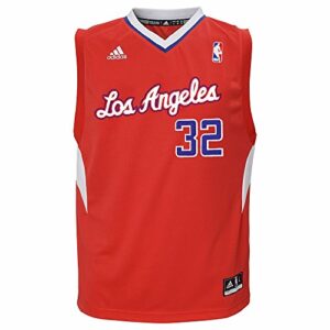 adidas Blake Griffin Los Angeles Clippers NBA Red Official Away Road Replica Basketball Jersey for Youth (XL)