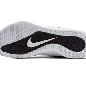 Nike Womens Zoom Hyperace 2 Volleyball Shoe (White/Black, Numeric_12)