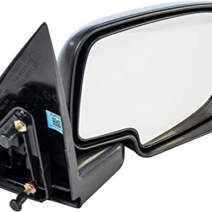 Driver Side Non-Heated Manual Operated Mirror for Cadillac Escalade Chevy Silverado Suburban HD Tahoe GMC Sierra Yukon XL 1500 2500 3500 1999-2007 - Parts Link #: GM1320230