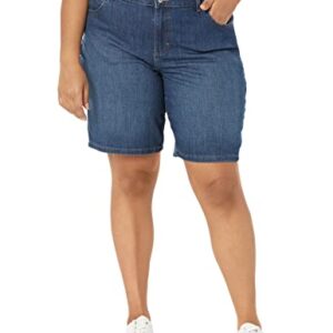 Lee Women's Size Relaxed-fit Bermuda Short, Journey, 22 Plus