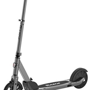 Razor E Prime Adult Electric Scooter - Up to 15 mph, 8" Airless Flat-free Tires, Rear Wheel Drive, 250W Brushless Hub Motor, Lightweight Aluminum Frame, Anti-Rattle System, Foldable