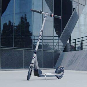 Razor E Prime Adult Electric Scooter - Up to 15 mph, 8" Airless Flat-free Tires, Rear Wheel Drive, 250W Brushless Hub Motor, Lightweight Aluminum Frame, Anti-Rattle System, Foldable