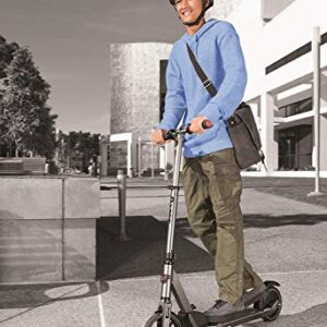 Razor E Prime Adult Electric Scooter - Up to 15 mph, 8" Airless Flat-free Tires, Rear Wheel Drive, 250W Brushless Hub Motor, Lightweight Aluminum Frame, Anti-Rattle System, Foldable