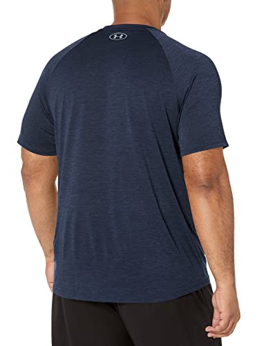 Under Armour Men's Tech 2.0 V-Neck Short-Sleeve T-Shirt , Academy Blue (408)/Steel , X-Large