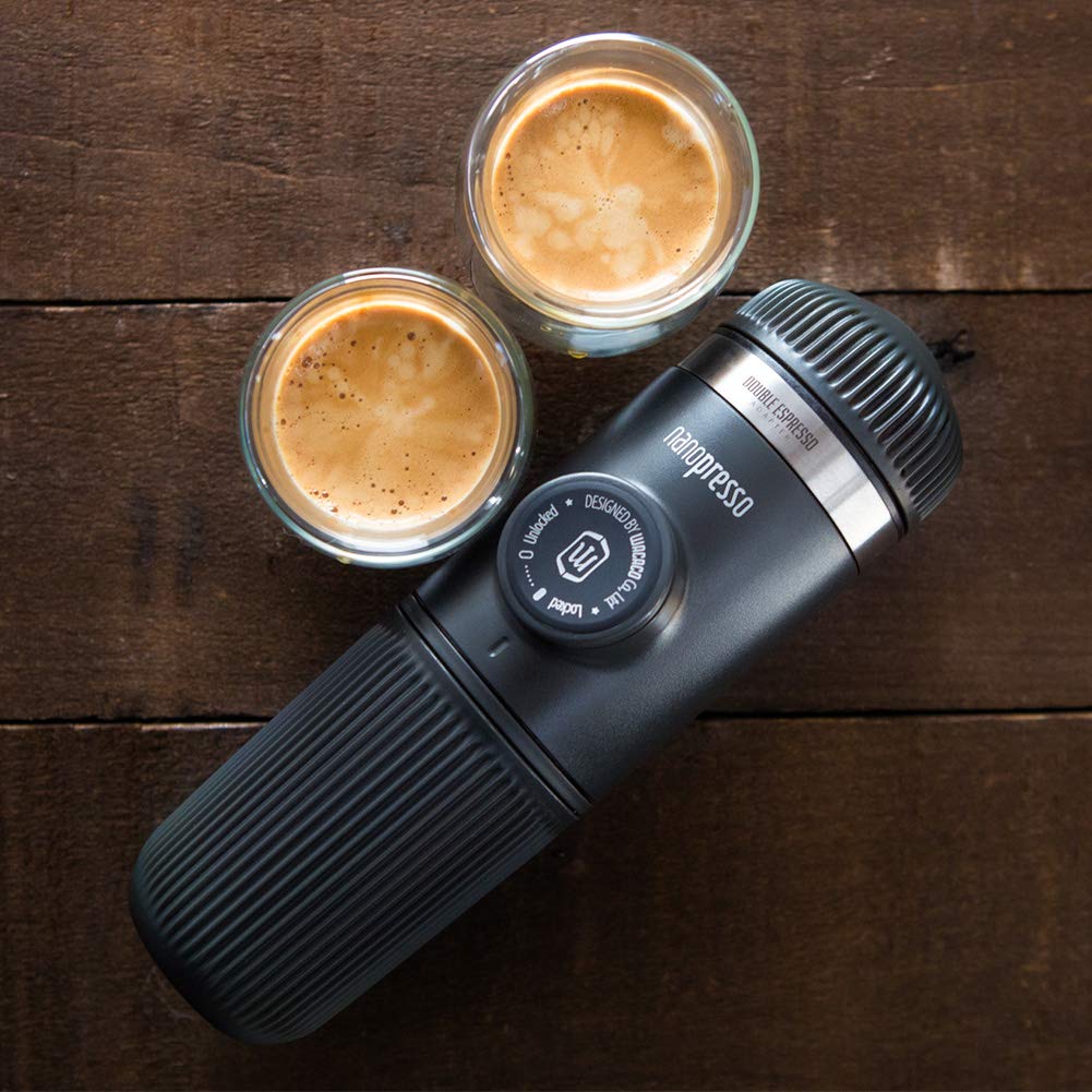 WACACO Nanopresso Barista Kit, Accessory for Nanopresso Portable Espresso Machine, Double Espresso, Lungo