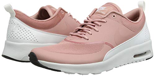 Nike Women's Low-Top Sneakers, Pink Rust Pink Rust Pink Summit White Black 614, 4 UK