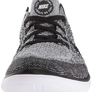 Nike Womens WMNS Free RN Flyknit 2018 942839 101 - Size 8W White/Black