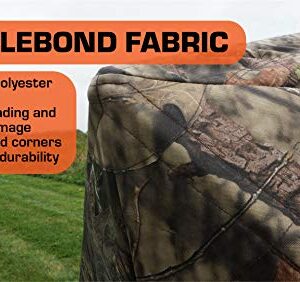 Rhino Blinds R100-MOC Tough 2 Person Outside Game Deer and Turkey Hunting Pop-Up Ground Blind, Breakup Country Camouflage