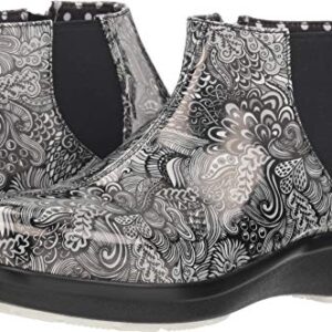 Alegria Climatease Womens Boot Whack a Doodle Grey 10 M US