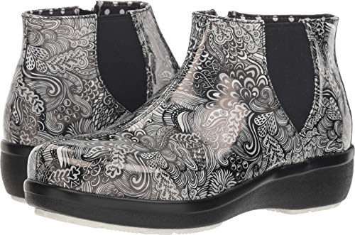 Alegria Climatease Womens Boot Whack a Doodle Grey 10 M US